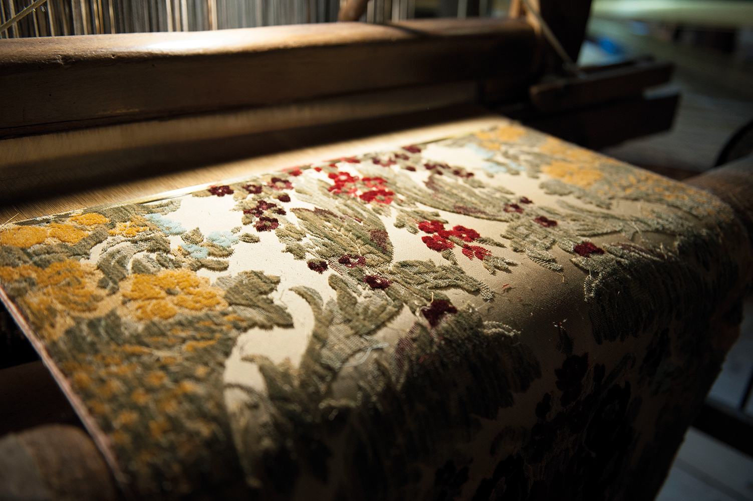 Luigi Bevilacqua, the only Italian manufacturer of “soprarizzo” velvet ...