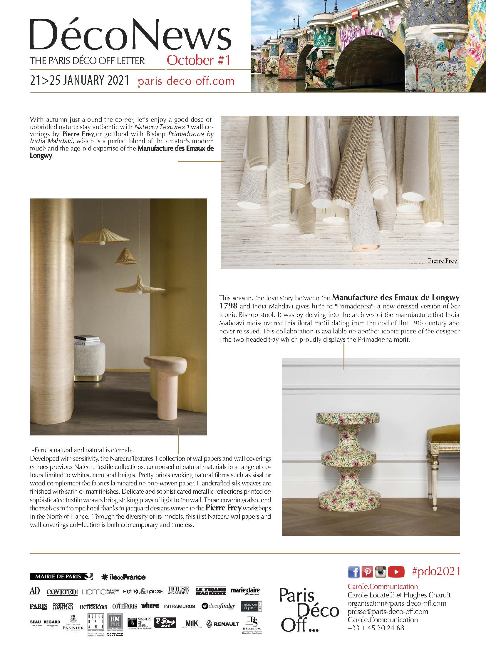 Déco News October 2020 #1 - Paris Déco Off